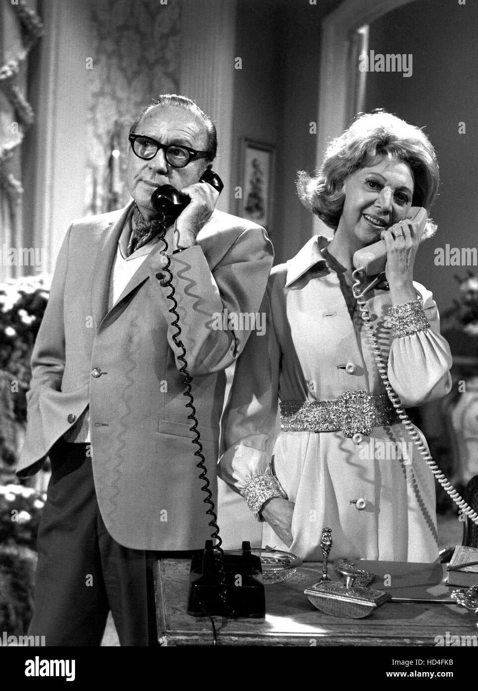 THE JACK BENNY SHOW, Jack Benny, Mary Livingstone, 1950-1965 Stock ...