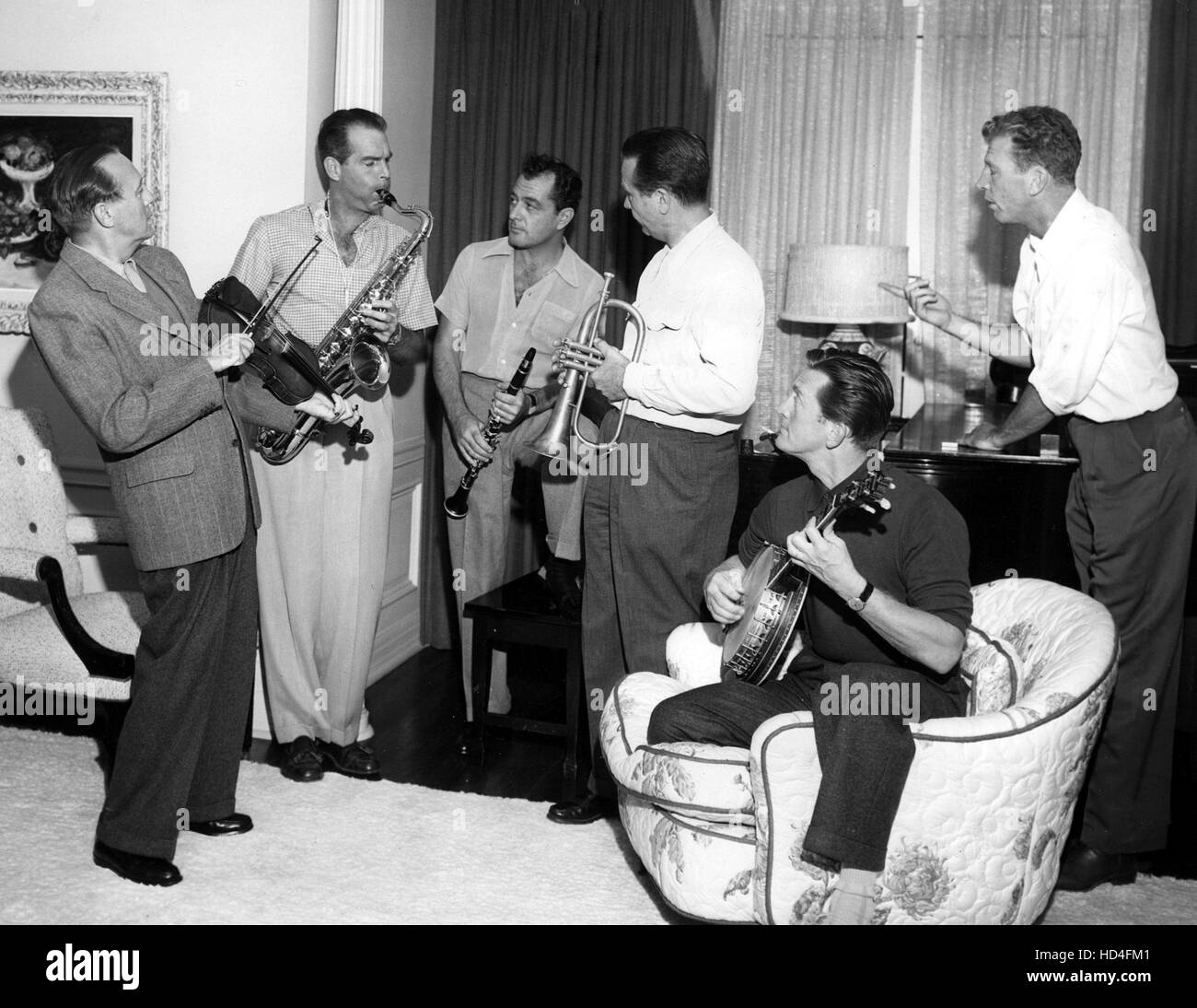 JACK BENNY PROGRAM, Jack Benny, Fred MacMurray, Tony Martin, Dick ...