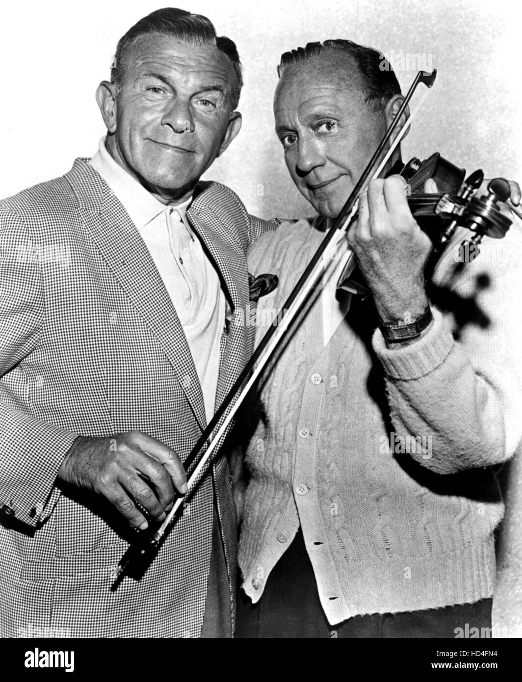 THE JACK BENNY SHOW, George Burns, Jack Benny, 1950-65 Stock Photo - Alamy