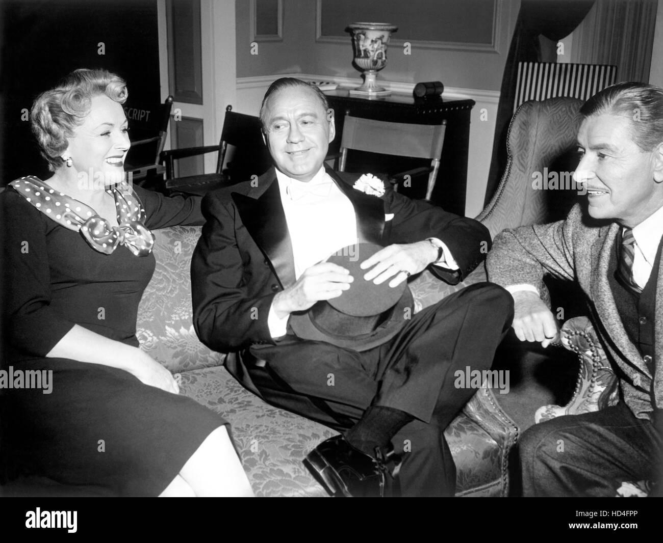 THE JACK BENNY PROGRAM, from left: Benita Hume, Jack Benny, Ronald ...