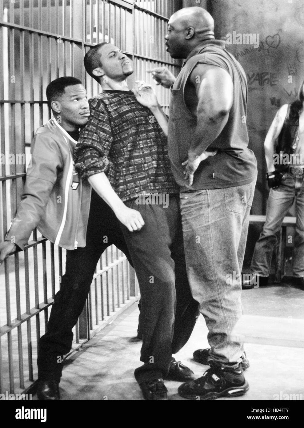 THE JAMIE FOXX SHOW, (from left): Jamie Foxx, Christopher B. Duncan, Michael Clarke Duncan ...