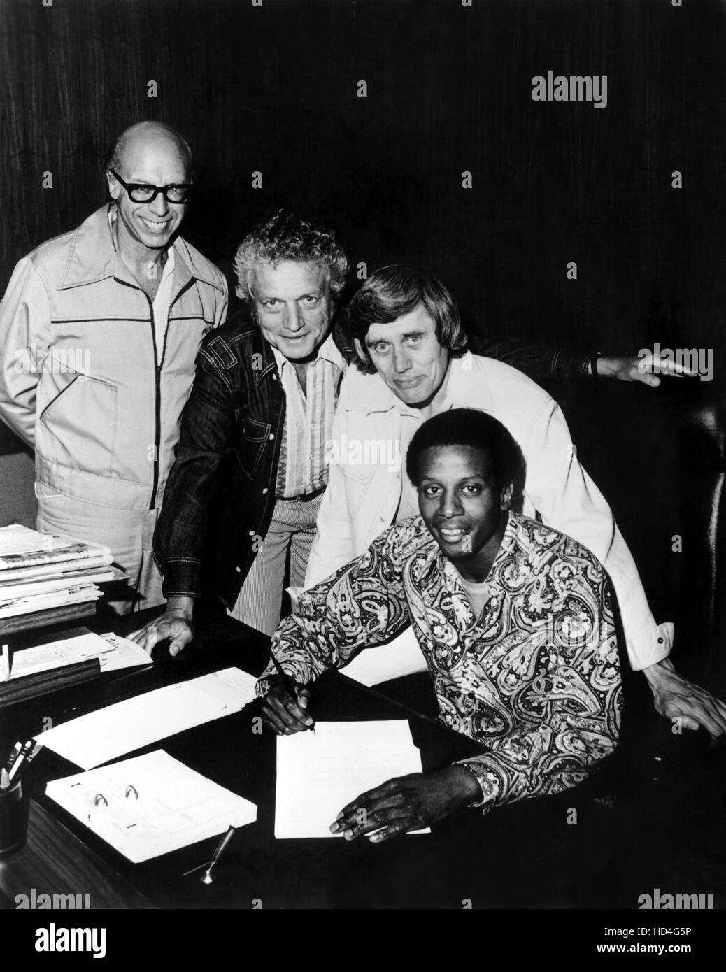 THE JEFFERSONS, producers Don Nicholl, Michael Ross, Bernie West, Damon ...