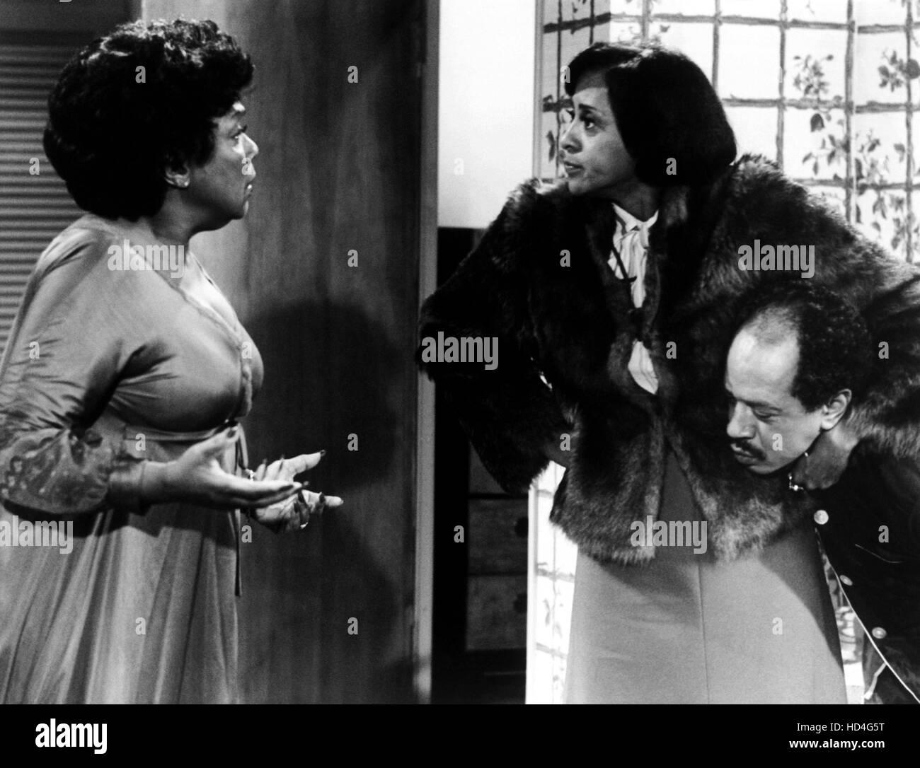THE JEFFERSONS, from left: Isabel Sanford, Marla Gibbs, Sherman Hemsley ...