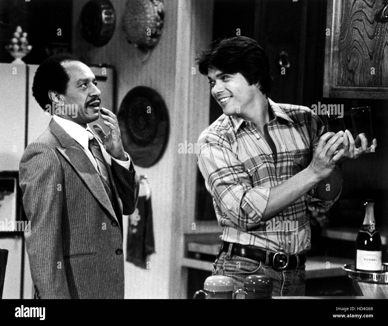 THE JEFFERSONS, from left: Sherman Hemsley Jay Hammer, in 'Half A ...