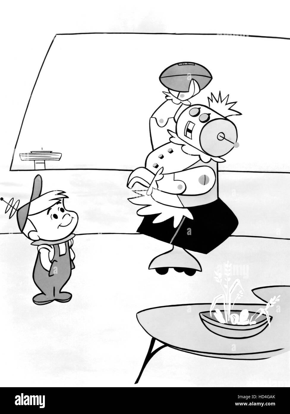 THE JETSONS, Elroy Jetson, Rosey the Robot, 1962-88 Stock Photo - Alamy