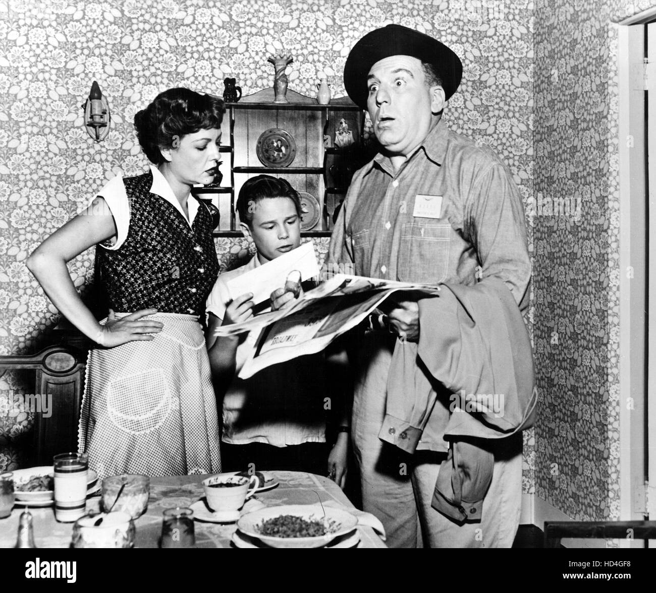 LIFE OF RILEY, Marjorie Reynolds, Wesley Morgan, William Bendix, 1953 ...