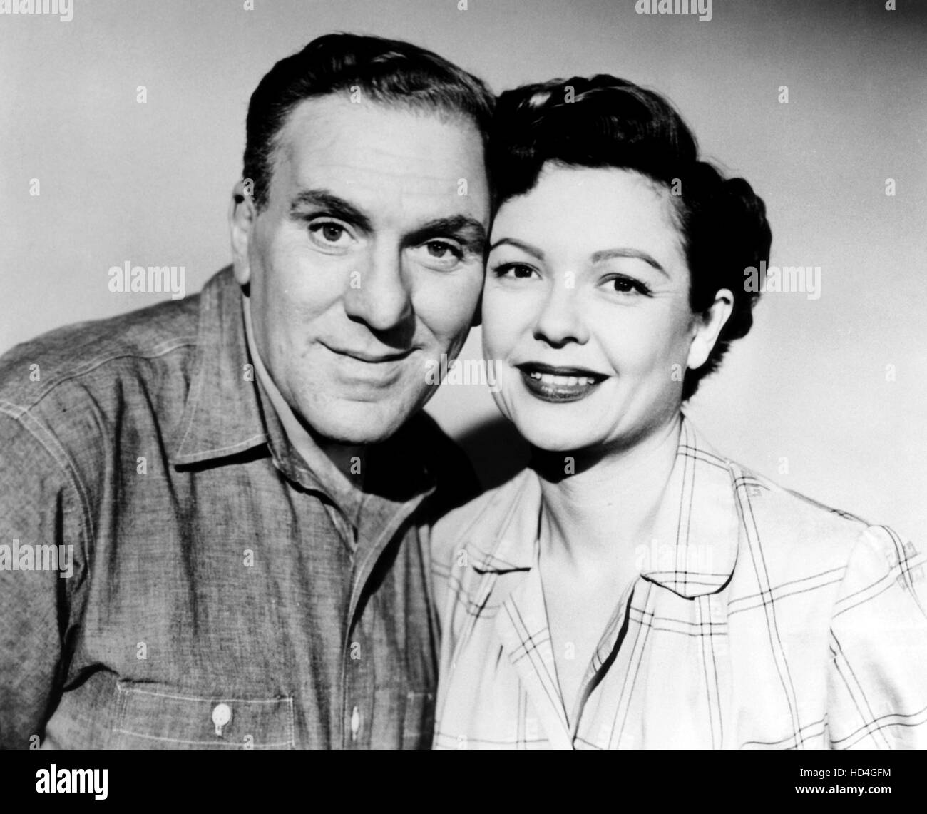 LIFE OF RILEY, William Bendix, Marjorie Reynolds, 1953-58 Stock Photo ...