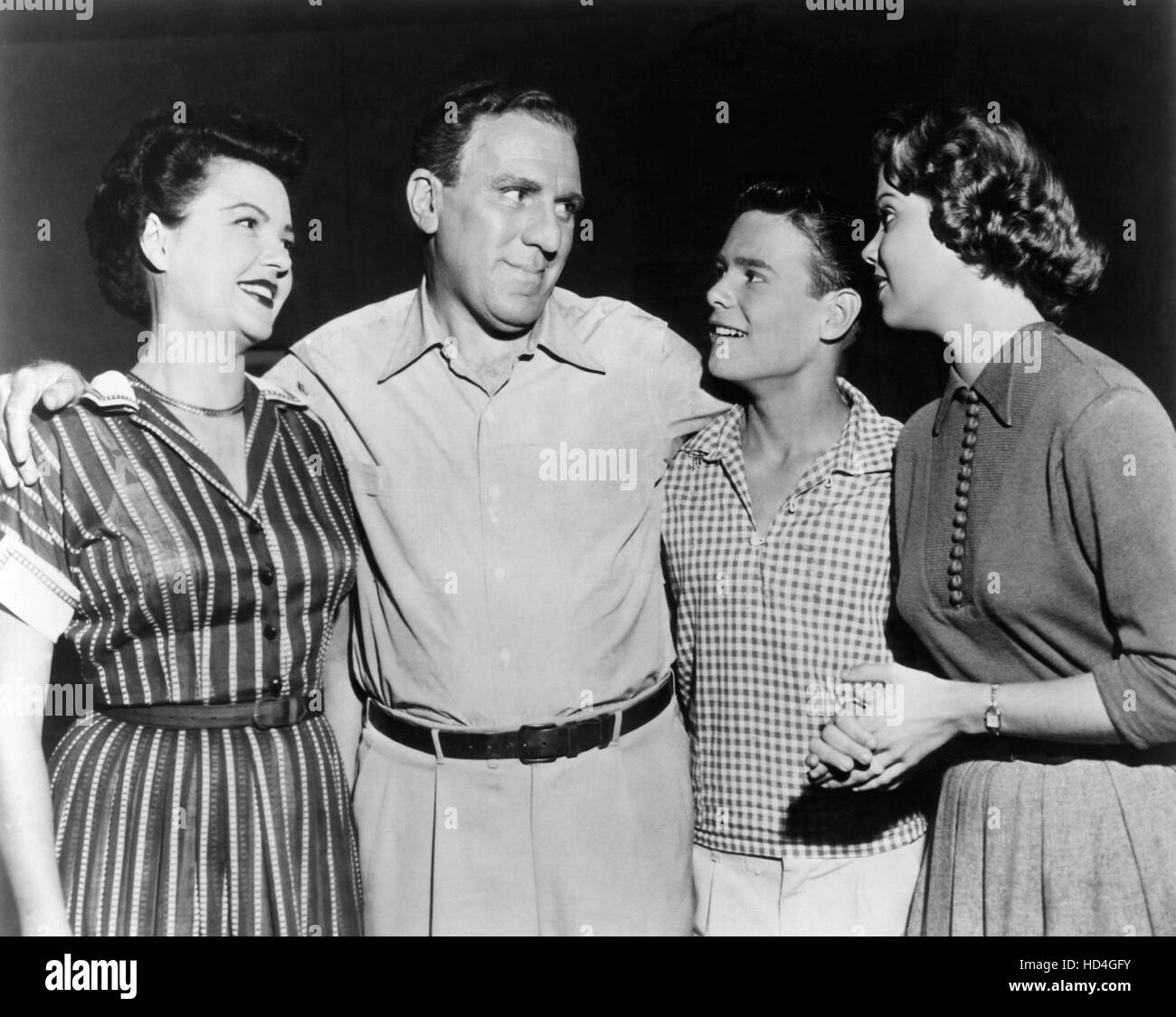 LIFE OF RILEY, Marjorie Reynolds, William Bendix, Wesley Morgan, Lugene ...