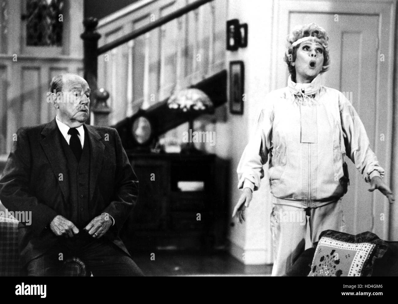 LIFE WITH LUCY, Gale Gordon, Lucille Ball, 1986, (c)Aaron Spelling ...