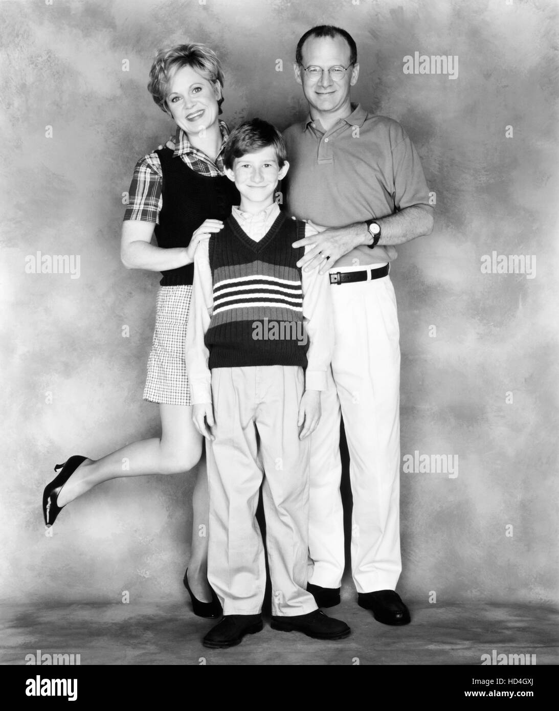 LOVE AND MARRIAGE, (from left): Meagen Fay, Adam Wylie, Michael Mantell ...