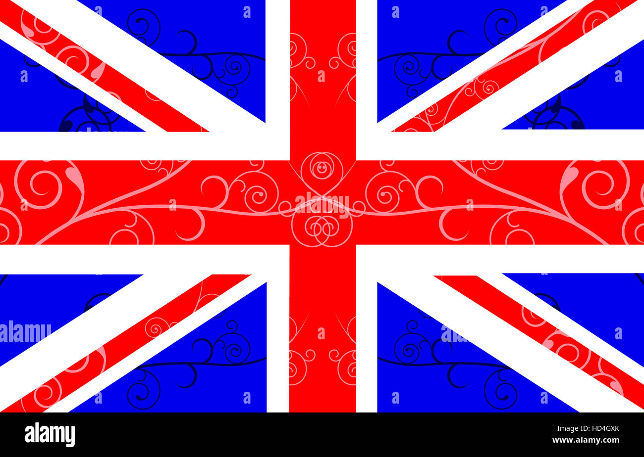 British flag design hi-res stock photography and images - Alamy