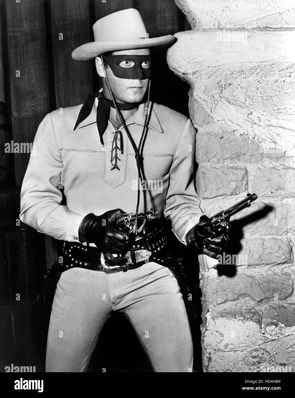 THE LONE RANGER, Clayton Moore, 1949-57 Stock Photo - Alamy
