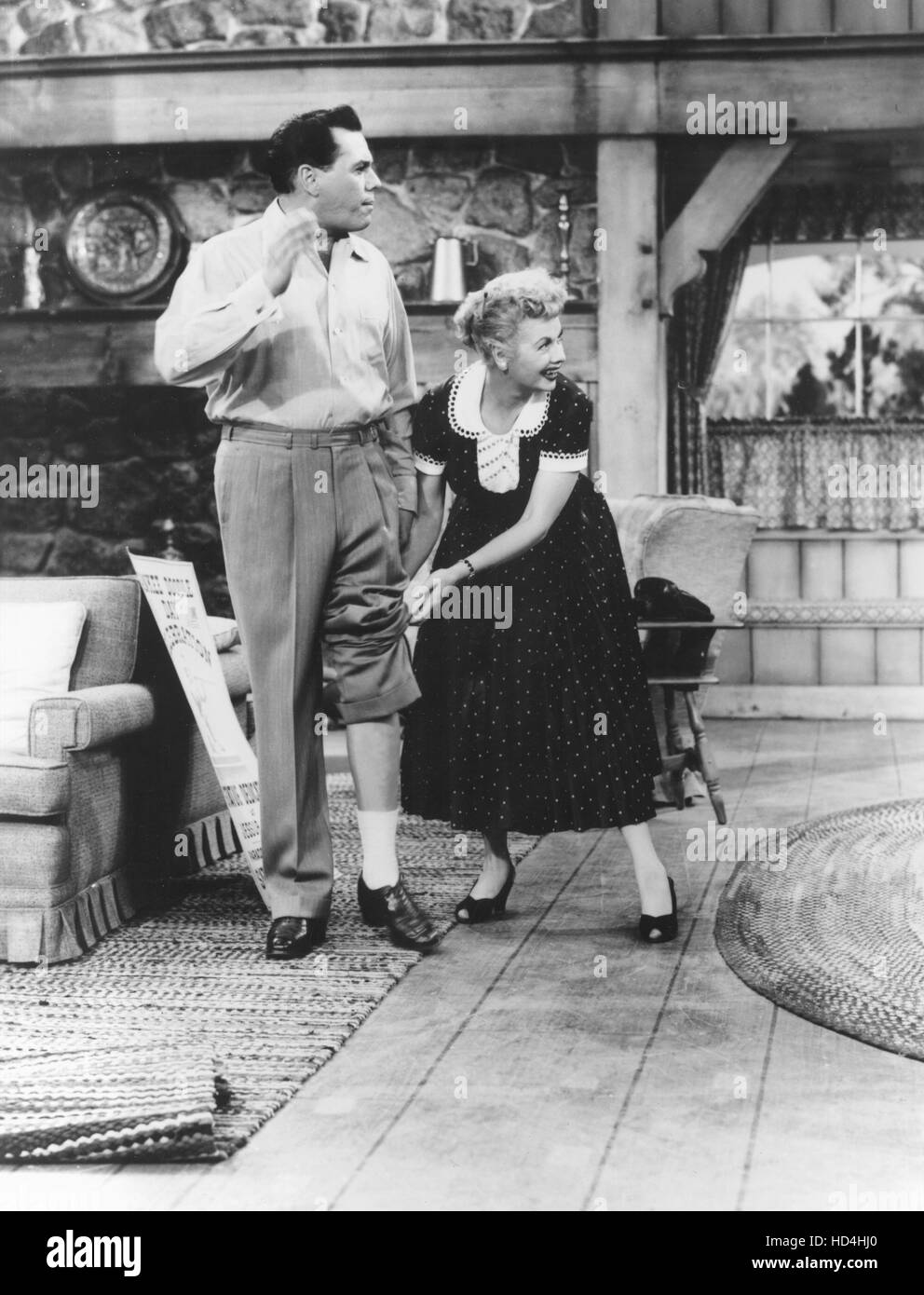 THE LUCY-DESI COMEDY HOUR, Desi Arnaz, Lucille Ball, 1957-1960 Stock ...