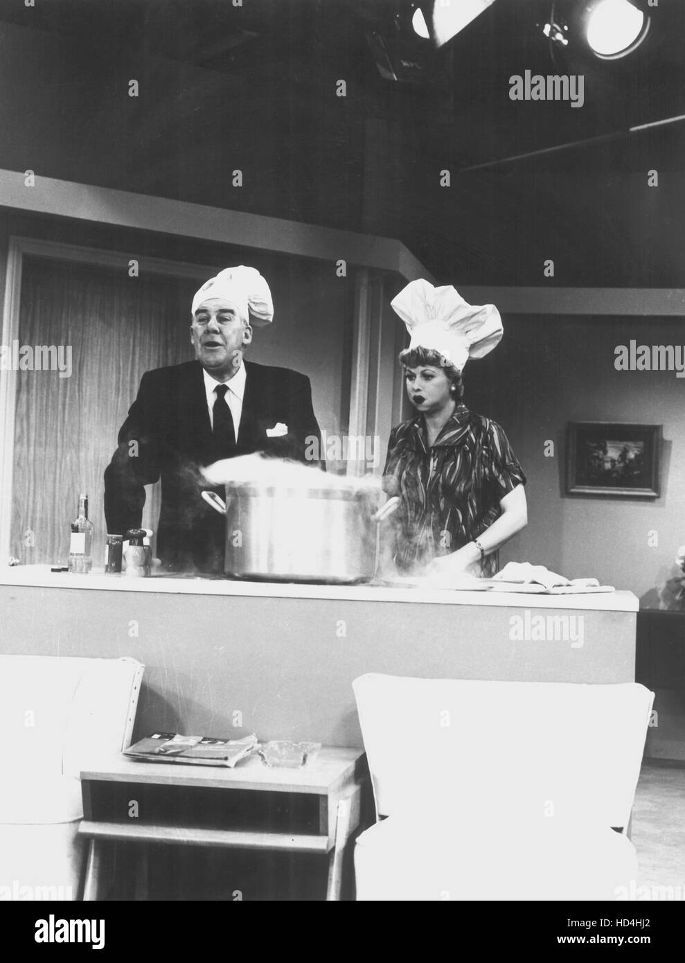 THE LUCY-DESI COMEDY HOUR, Paul Douglas, Lucille Ball, 1957-1960 Stock ...