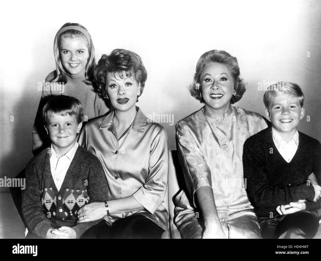 THE LUCY SHOW, Jimmy Garrett, Candy Moore, Lucille Ball, Vivian Vance ...