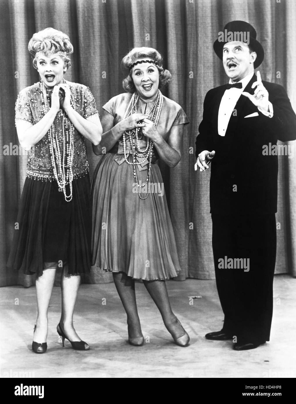 THE LUCY SHOW, from left: Lucille Ball, Vivian Vance, Gale Gordon in ...