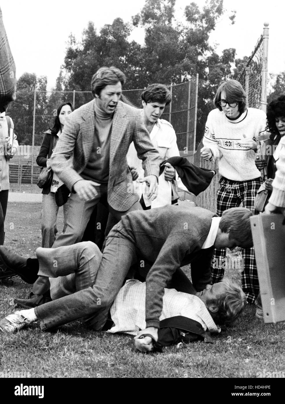 LUCAS TANNER, from top center: David Hartman, Ric Carrott, Dirk Blocker ...