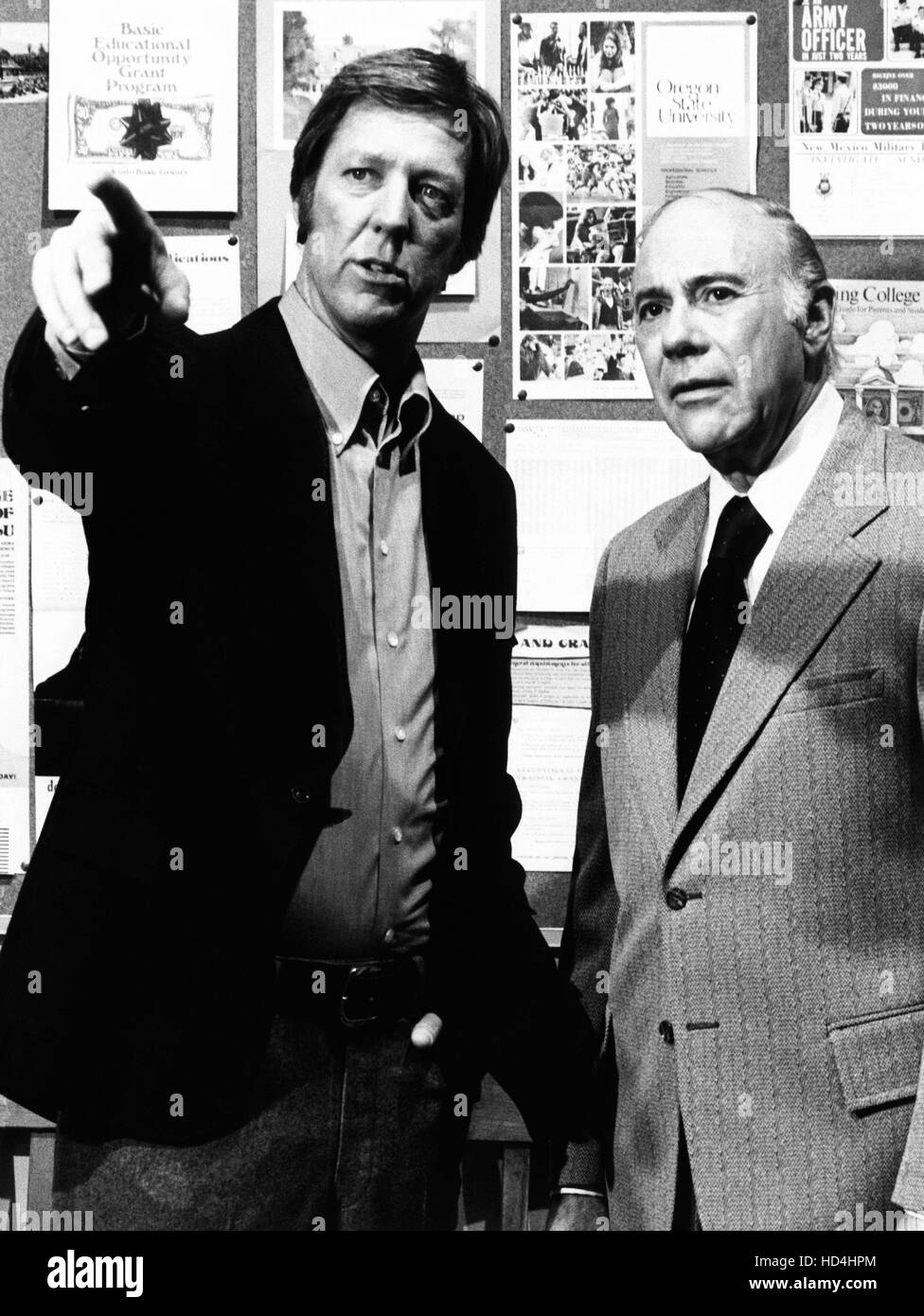 LUCAS TANNER, from left: David Hartman, John Randolph in 'Pay The Two ...