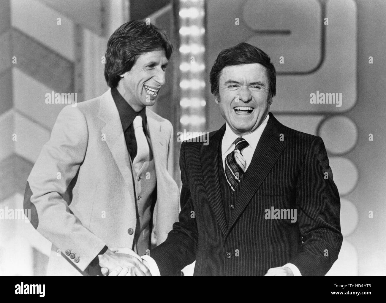 THE MIKE DOUGLAS SHOW, from left, guest David Brenner, host Mike ...