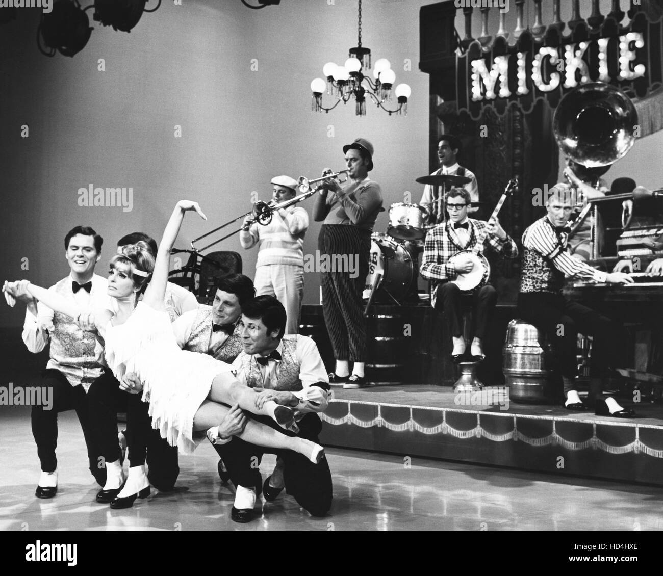 MICKIE FINN'S, Julie London (front), The Fred Finn Band (rear), Fred E ...