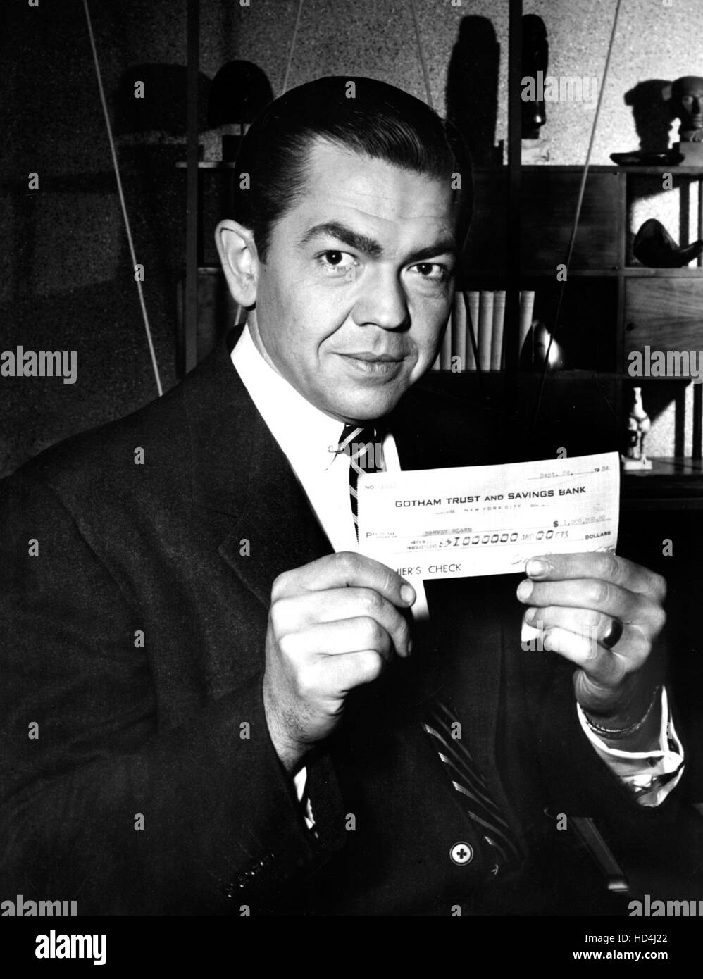 THE MILLIONAIRE, Marvin Miller, 1955-60 Stock Photo - Alamy