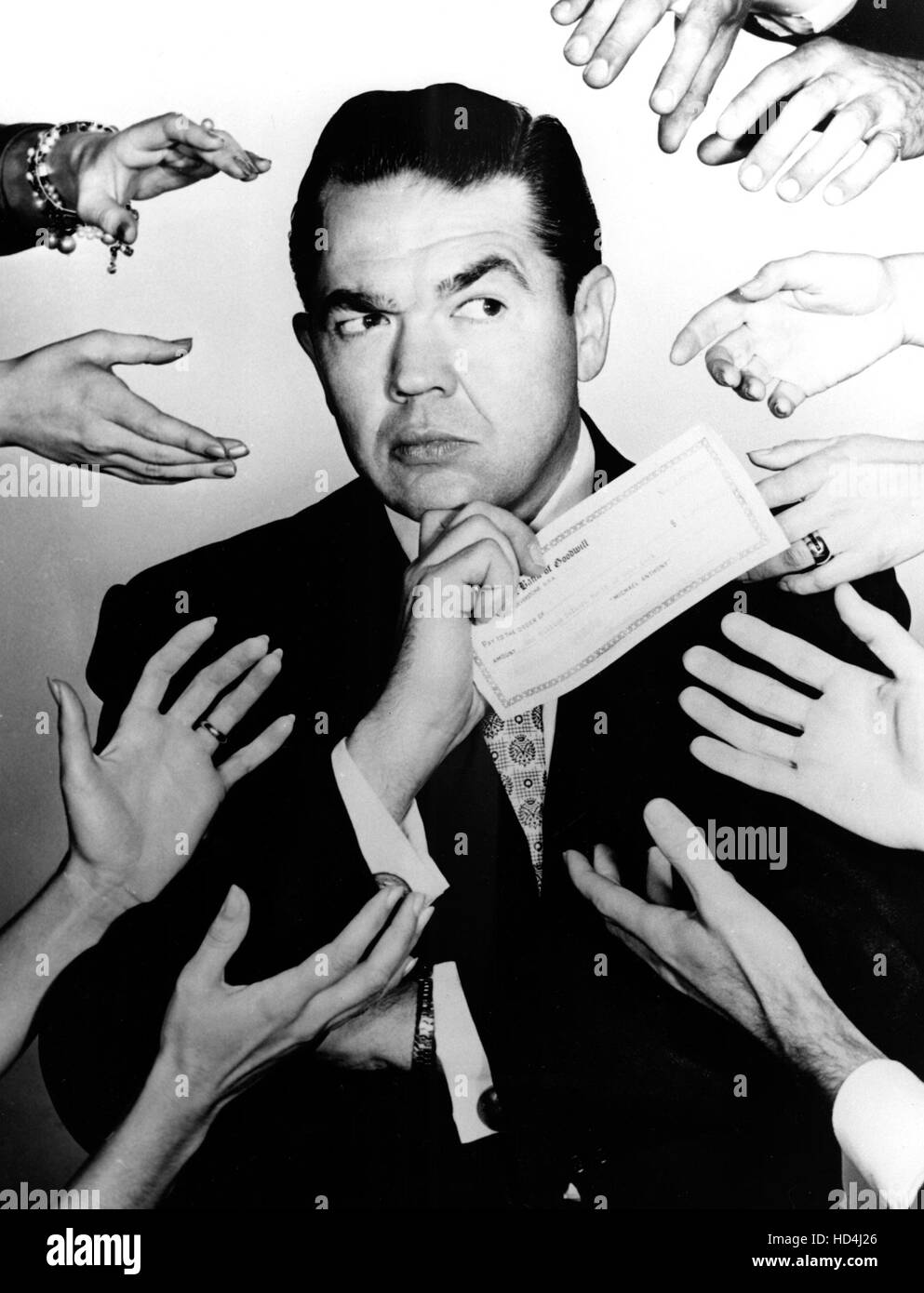 THE MILLIONAIRE, Marvin Miller, 1955-60 Stock Photo - Alamy