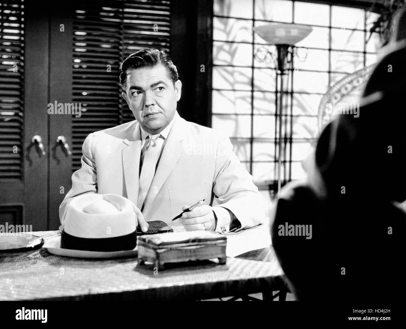 THE MILLIONAIRE, Marvin Miller, 1955-60 Stock Photo - Alamy