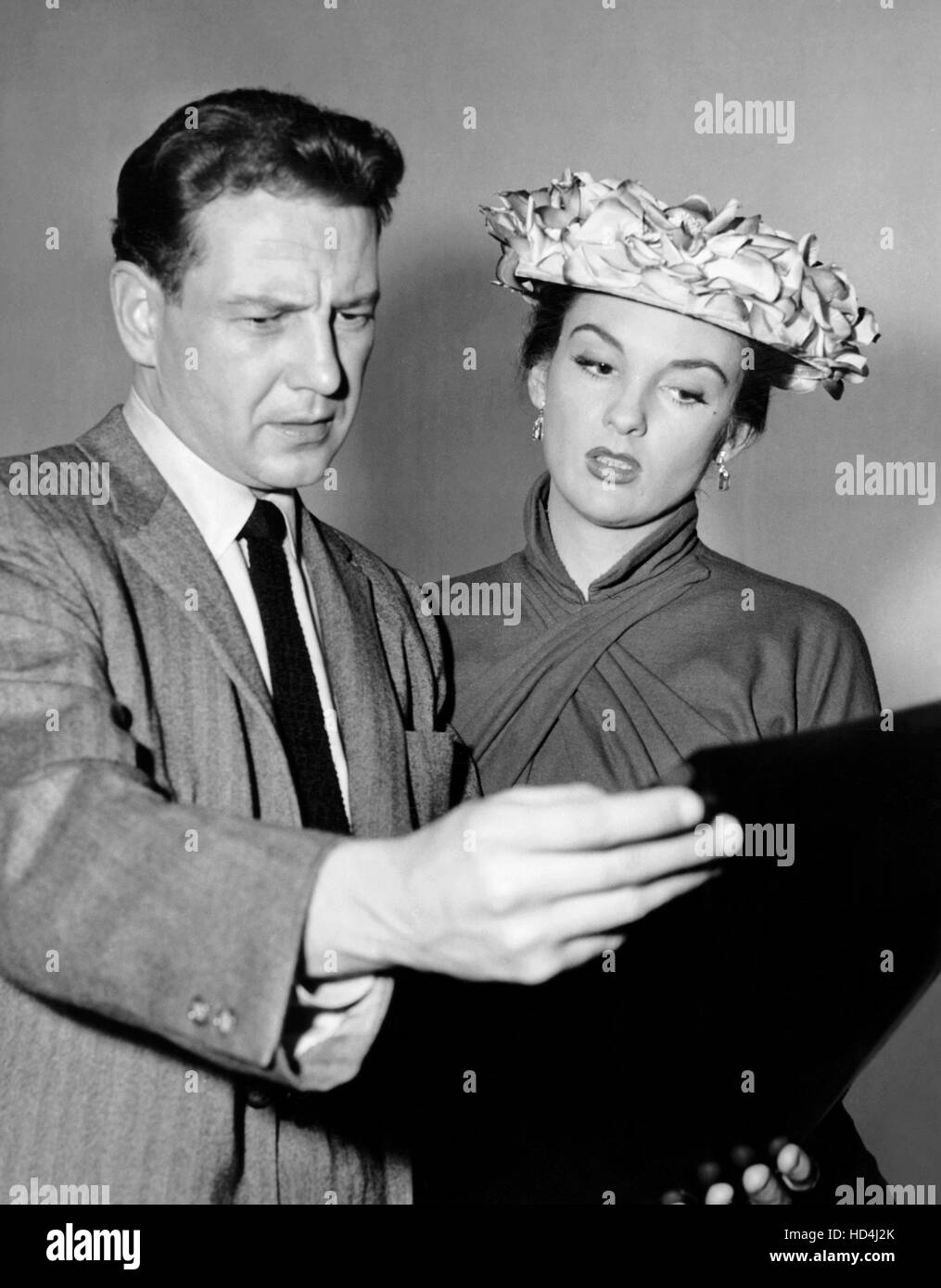 THE MILLIONAIRE, from left, Tom Drake, Allison Hayes, 'The Dr. Alan ...