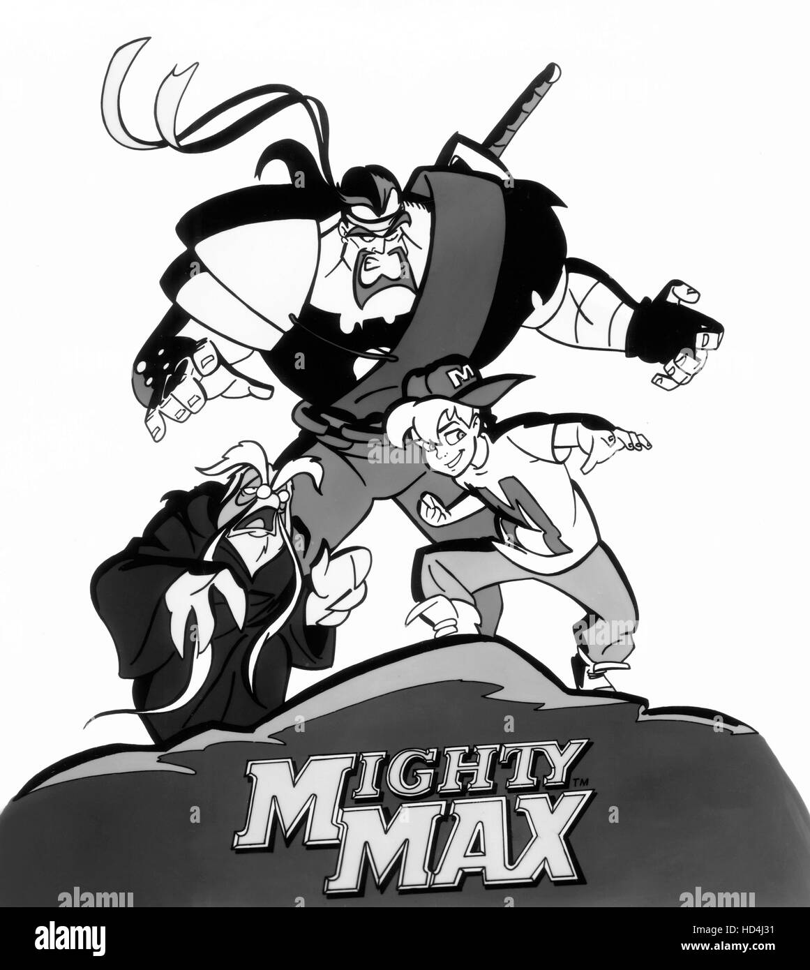 MIGHTY MAX, from left: Virgil, Norman, Max, 1993-1995, © UPN/courtesy ...