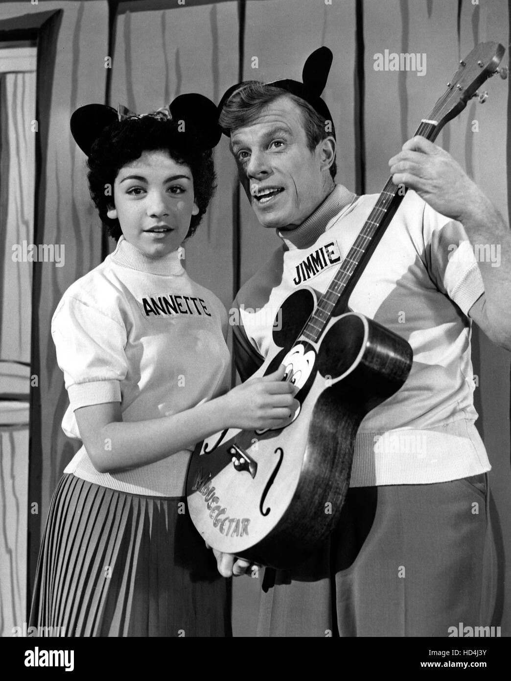 MICKEY MOUSE CLUB, Annette Funicello, Jimmie Dodd, 1955-1959 Stock ...