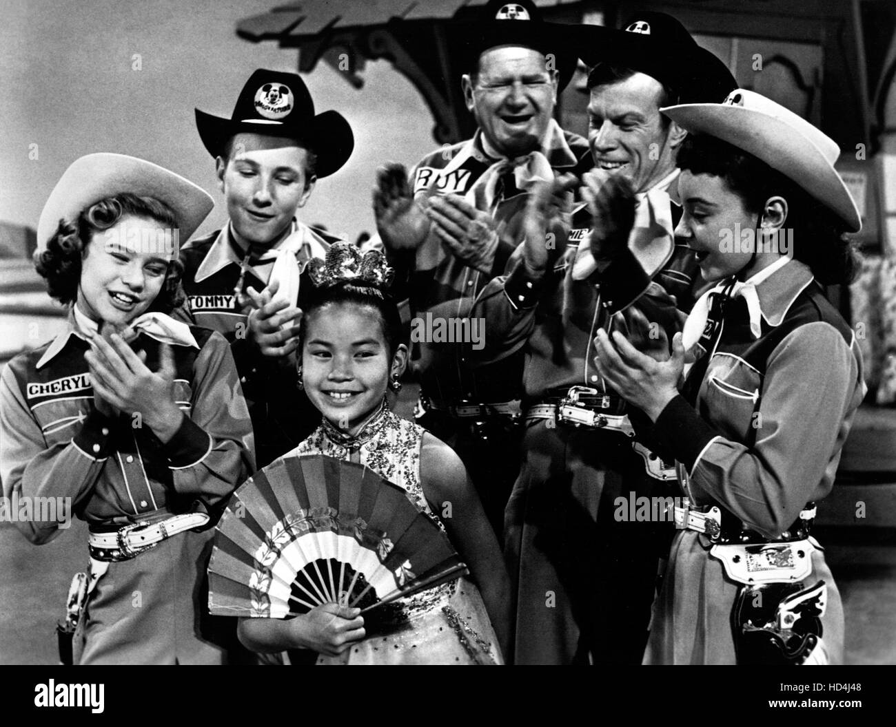 MICKEY MOUSE CLUB, Cheryl Holdridge, Tommy Cole, Virginia Lee, Roy ...