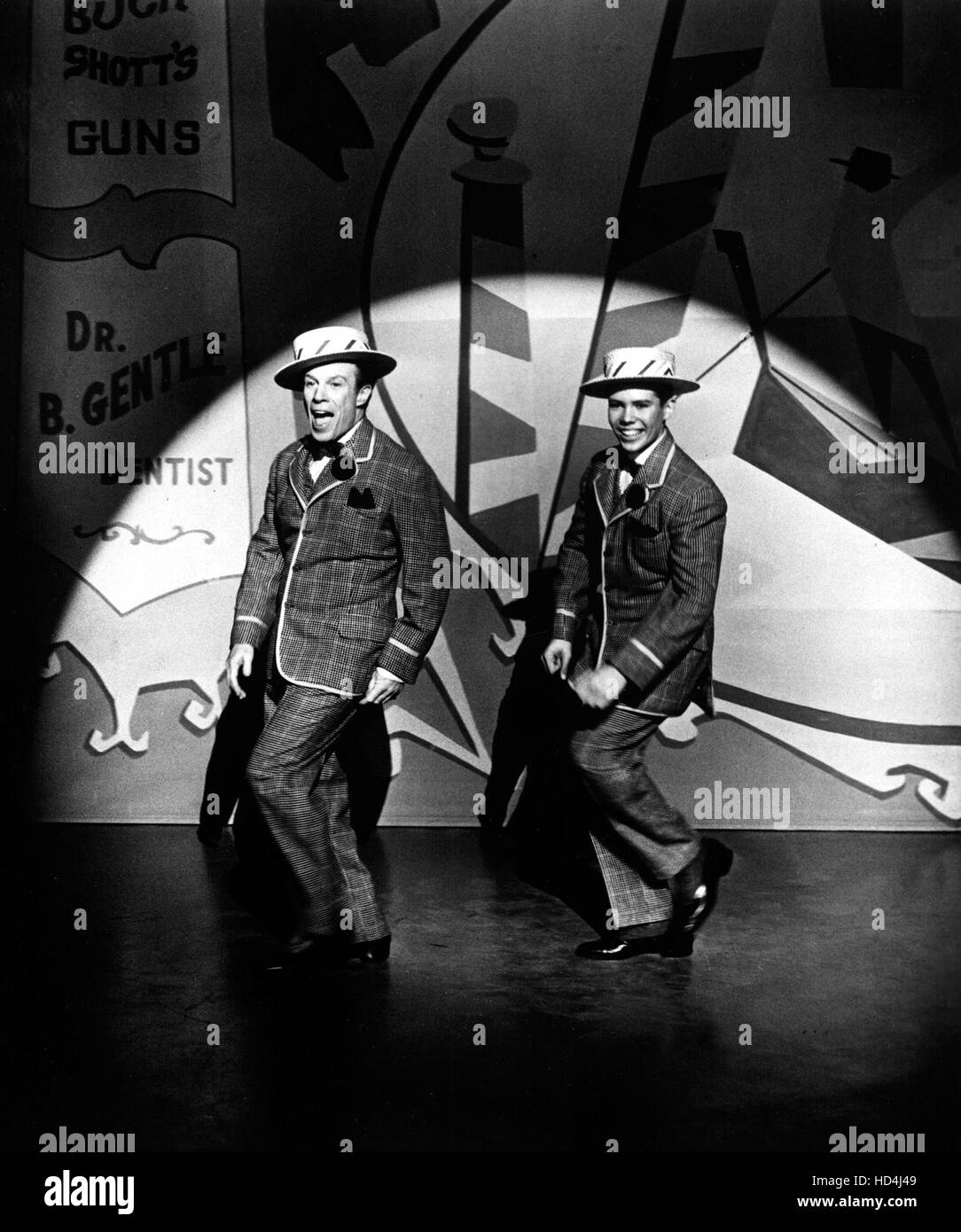 MICKEY MOUSE CLUB, Jimmie Dodd, Bobby Burgess, 1955-1959 Stock Photo ...