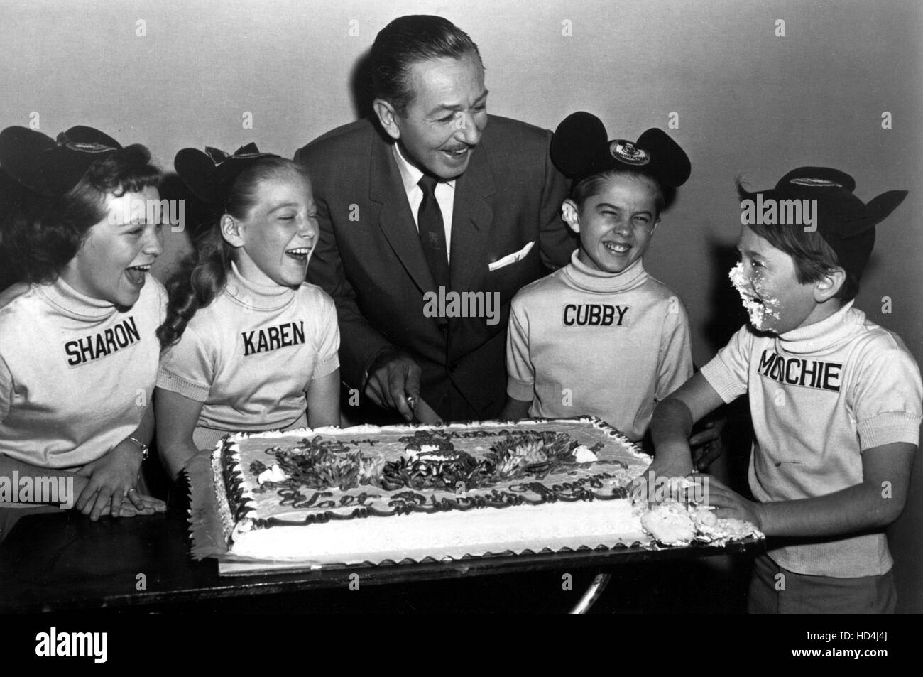 THE MICKEY MOUSE CLUB, Sharon Baird, Karen Pendleton, Walt Disney ...