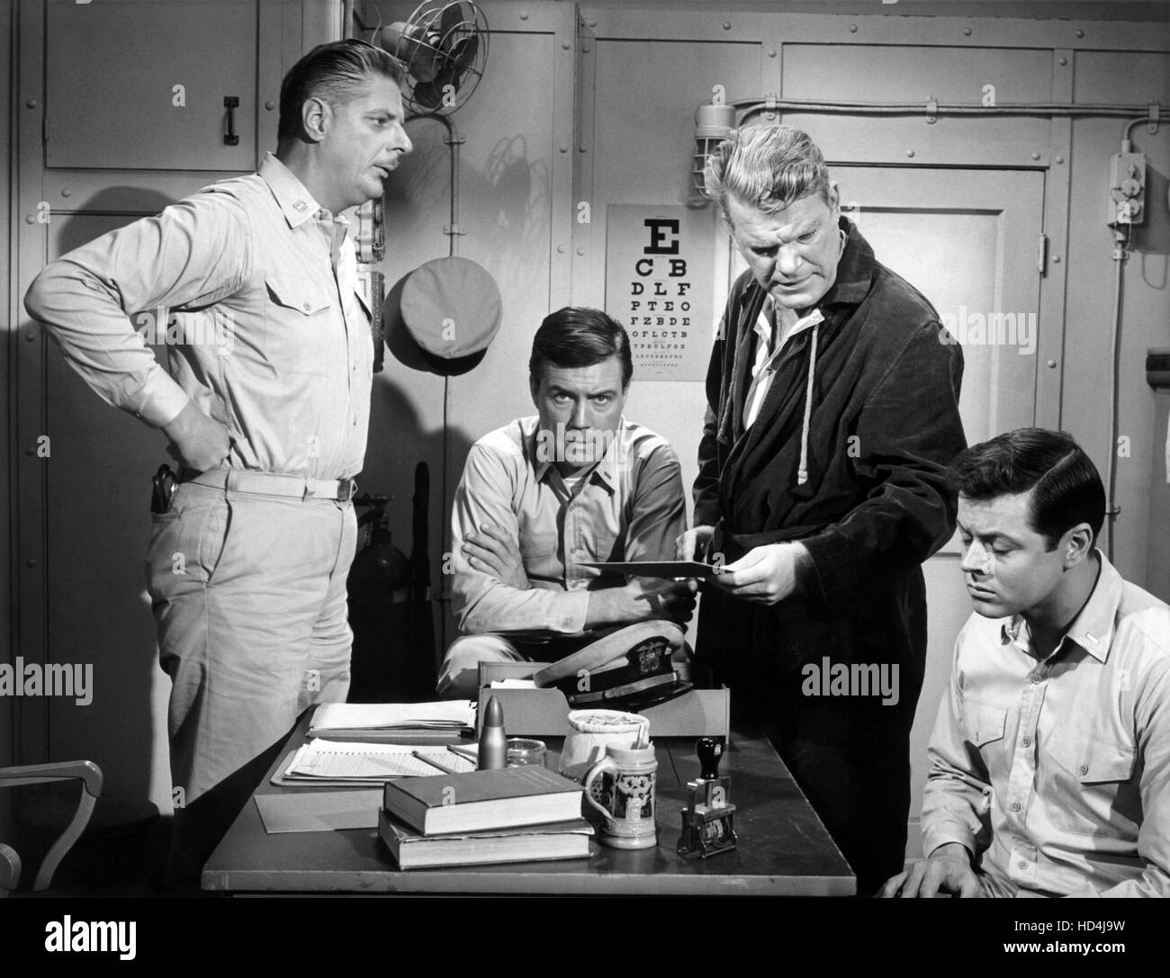 MISTER ROBERTS, George Ives, Roger Smith, Richard X. Slattery, Steve ...