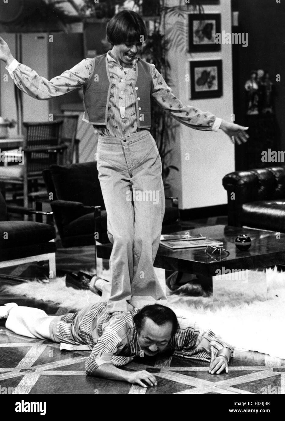MR. T. AND TINA, ('Pilot'), Susan Blanchard, Pat Morita, 1976 Stock ...