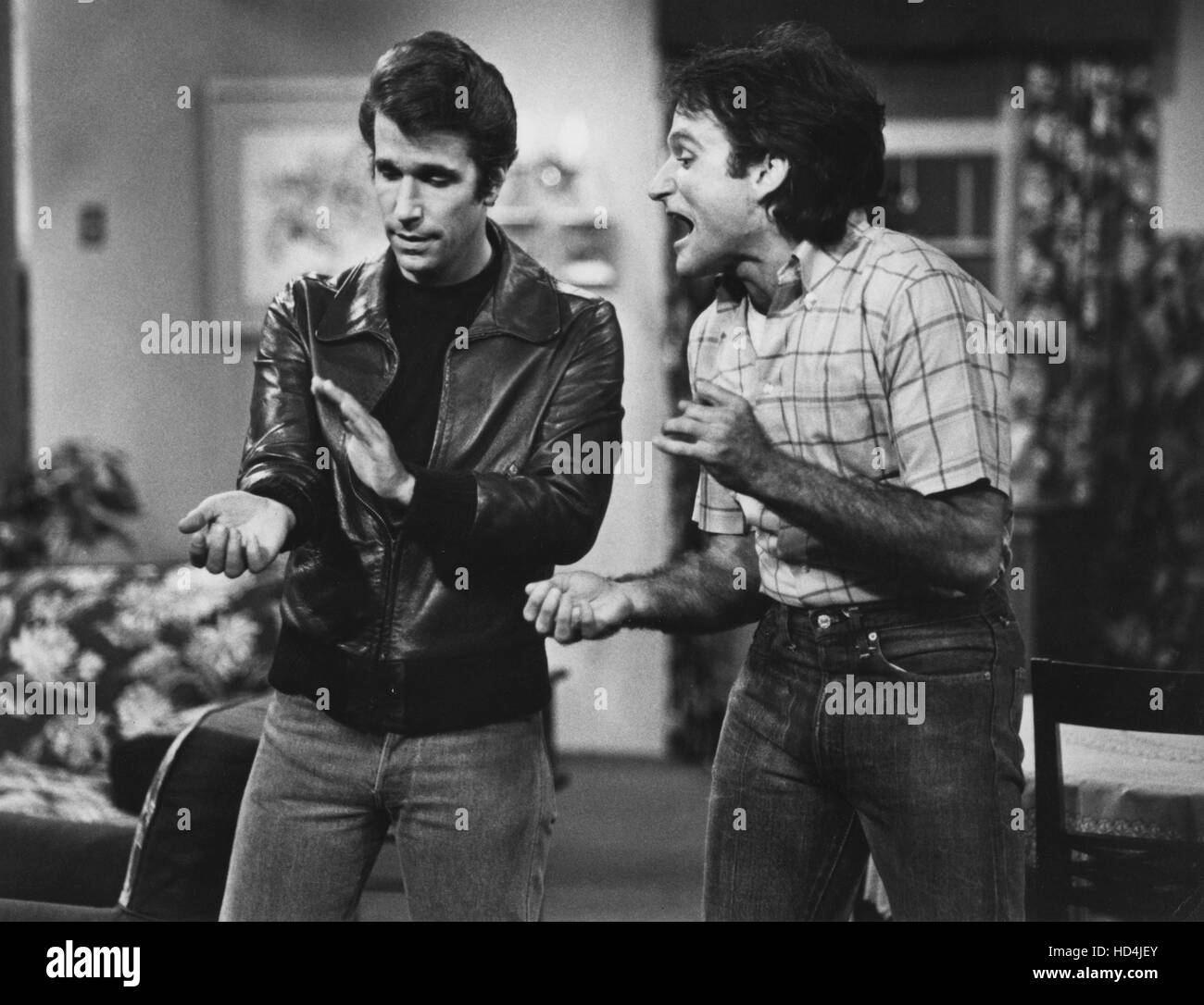 MORK & MINDY, Henry Winkler, Robin Williams, Pilot, Season 1, 09-14 ...