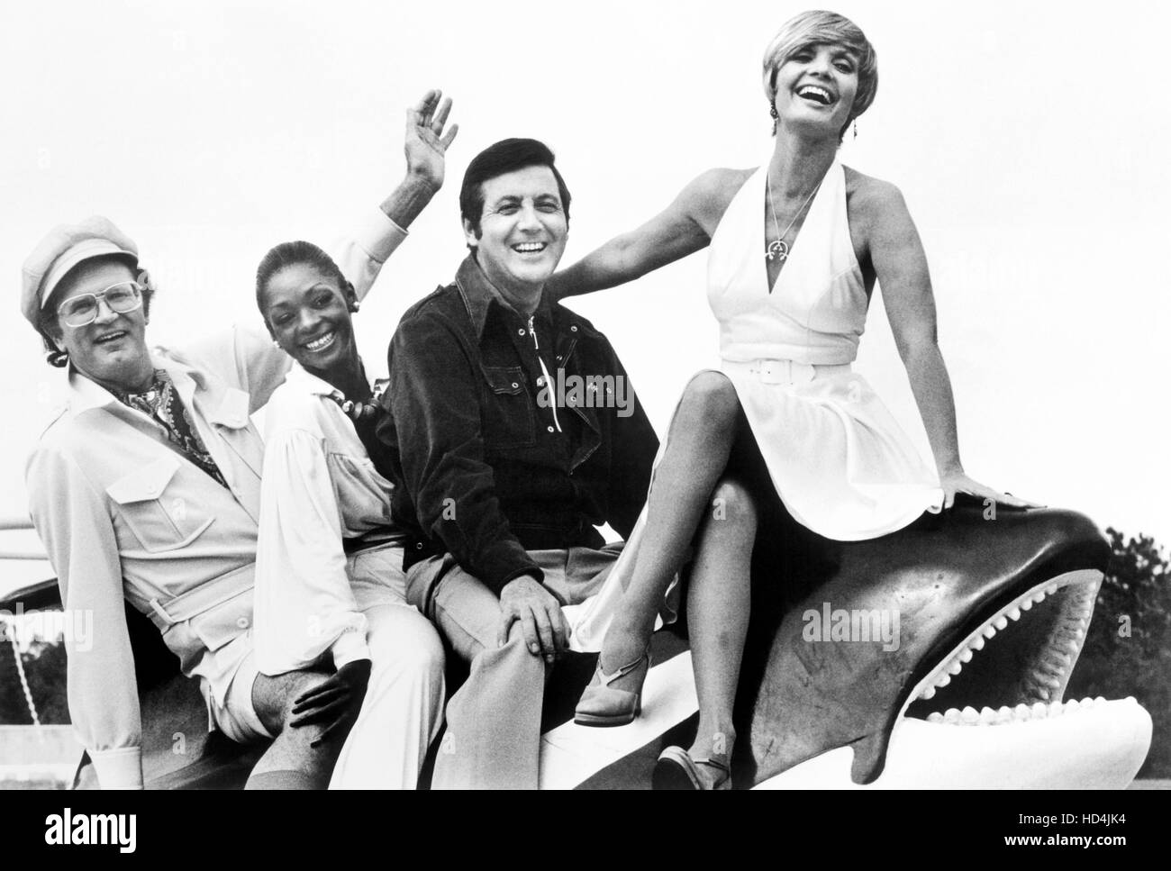 MONTY HALL AT SEA WORLD, from left: Charles Nelson Reilly, Jonelle ...