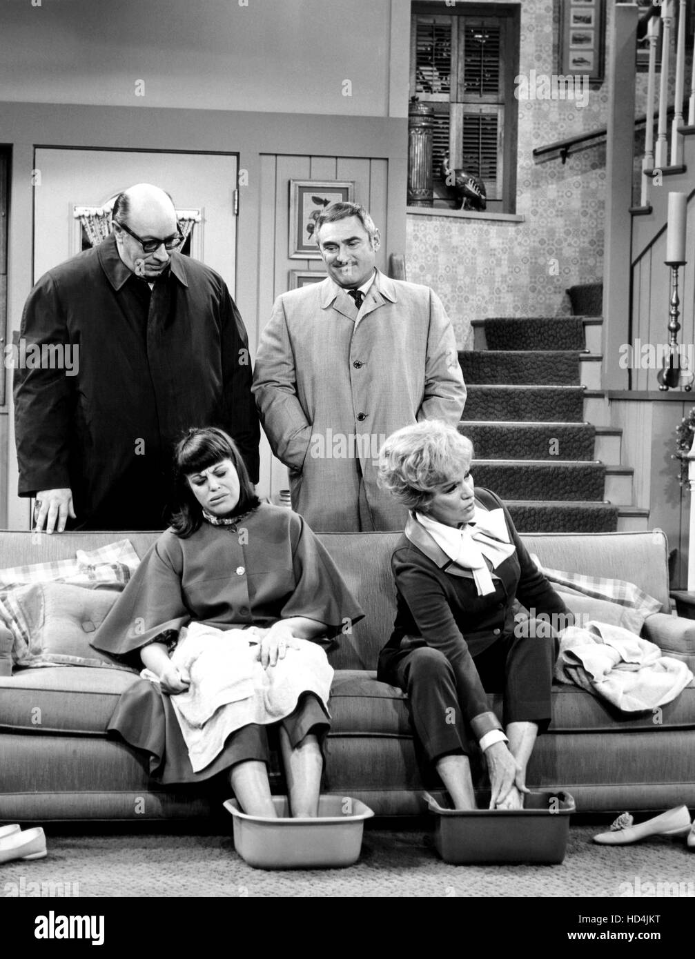 THE MOTHERS-IN-LAW, (standing l-r): Richard Deacon, Herbert Rudley ...