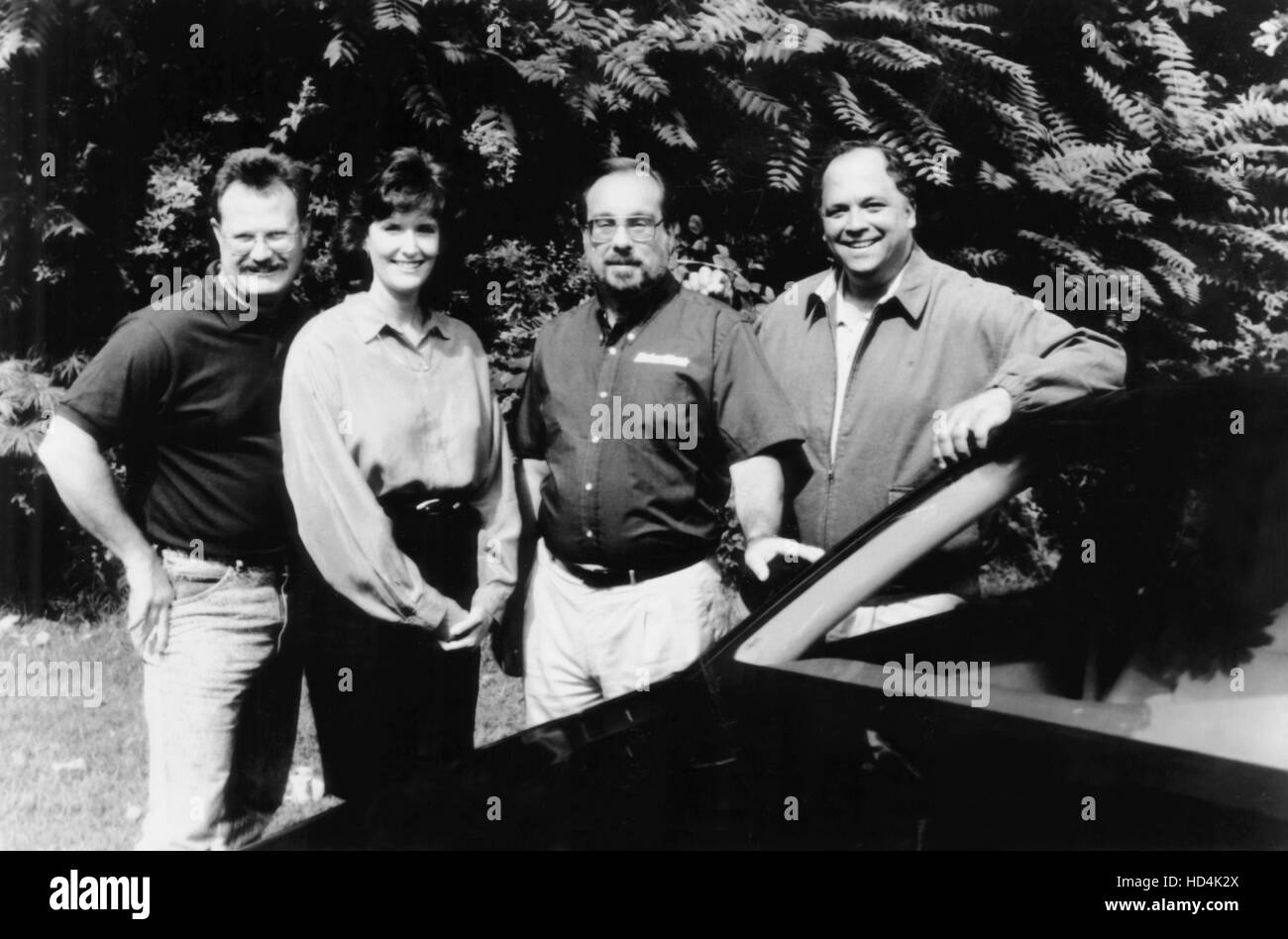 MOTORWEEK, (from left): reporter Craig Singhaus, reporter Lisa Barrow ...