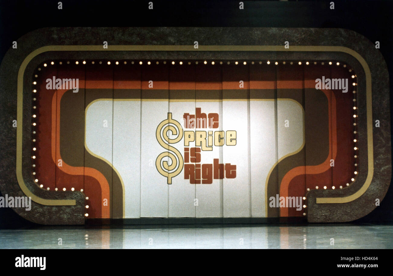 THE PRICE IS RIGHT, 1972-, ©CBS/courtesy Everett Collection Stock Photo ...