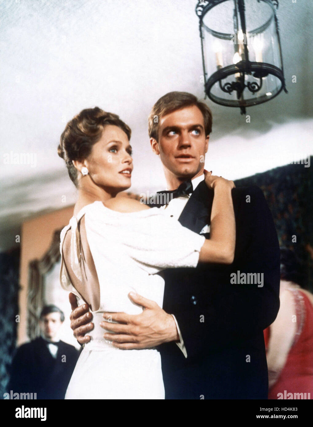 THE RHINEMANN EXCHANGE, from left: Lauren Hutton, Stephen Collins, 1977 ...