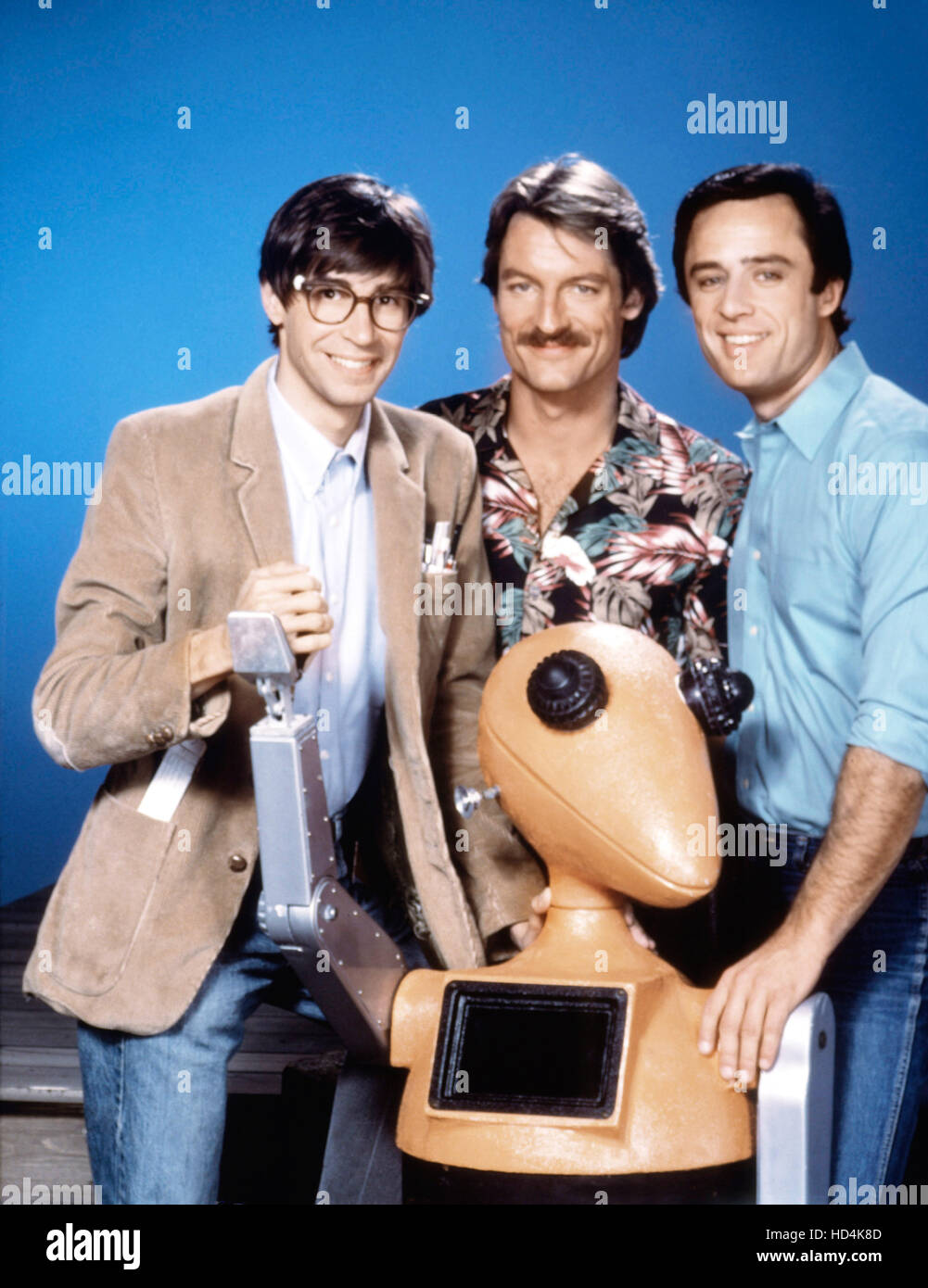 RIPTIDE, (back, from left): Thom Bray, Perry King, Joe Penny, (front ...