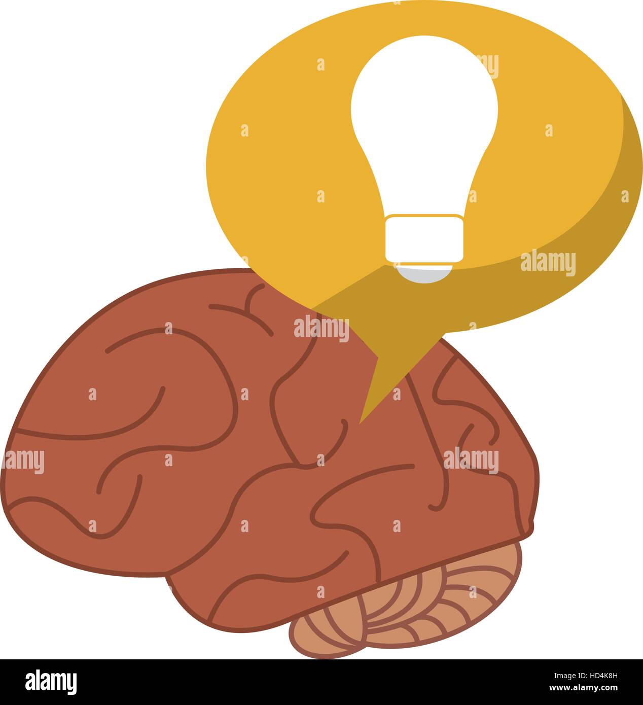 brain thinking idea bubble Stock Vector Image & Art - Alamy