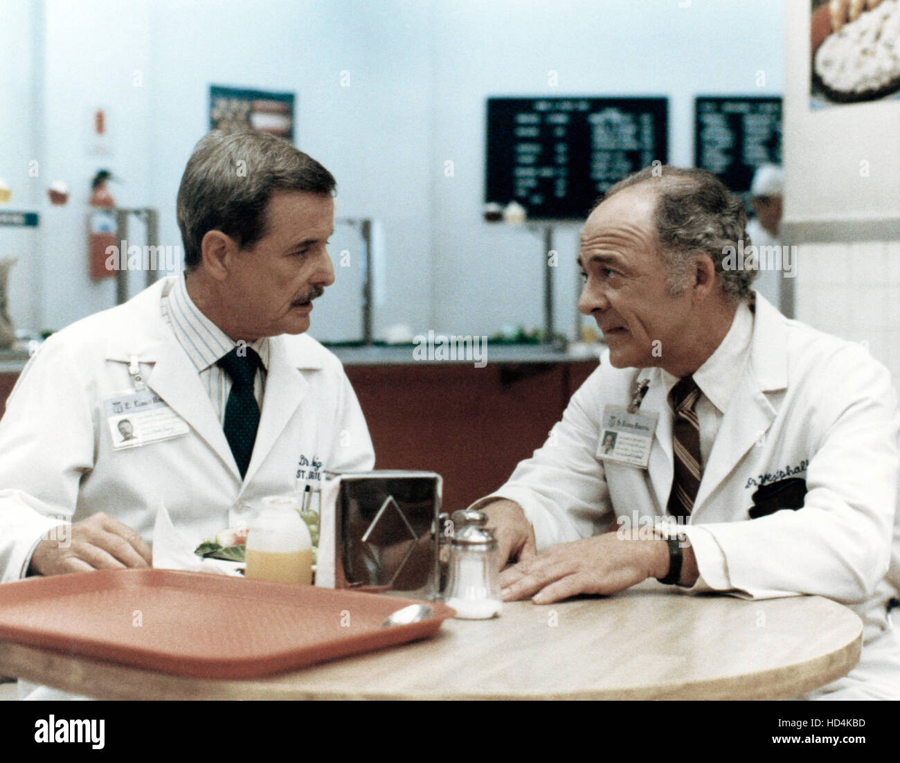 ST. ELSEWHERE, (from left): William Daniels, Ed Flanders, (1986), 1982 ...