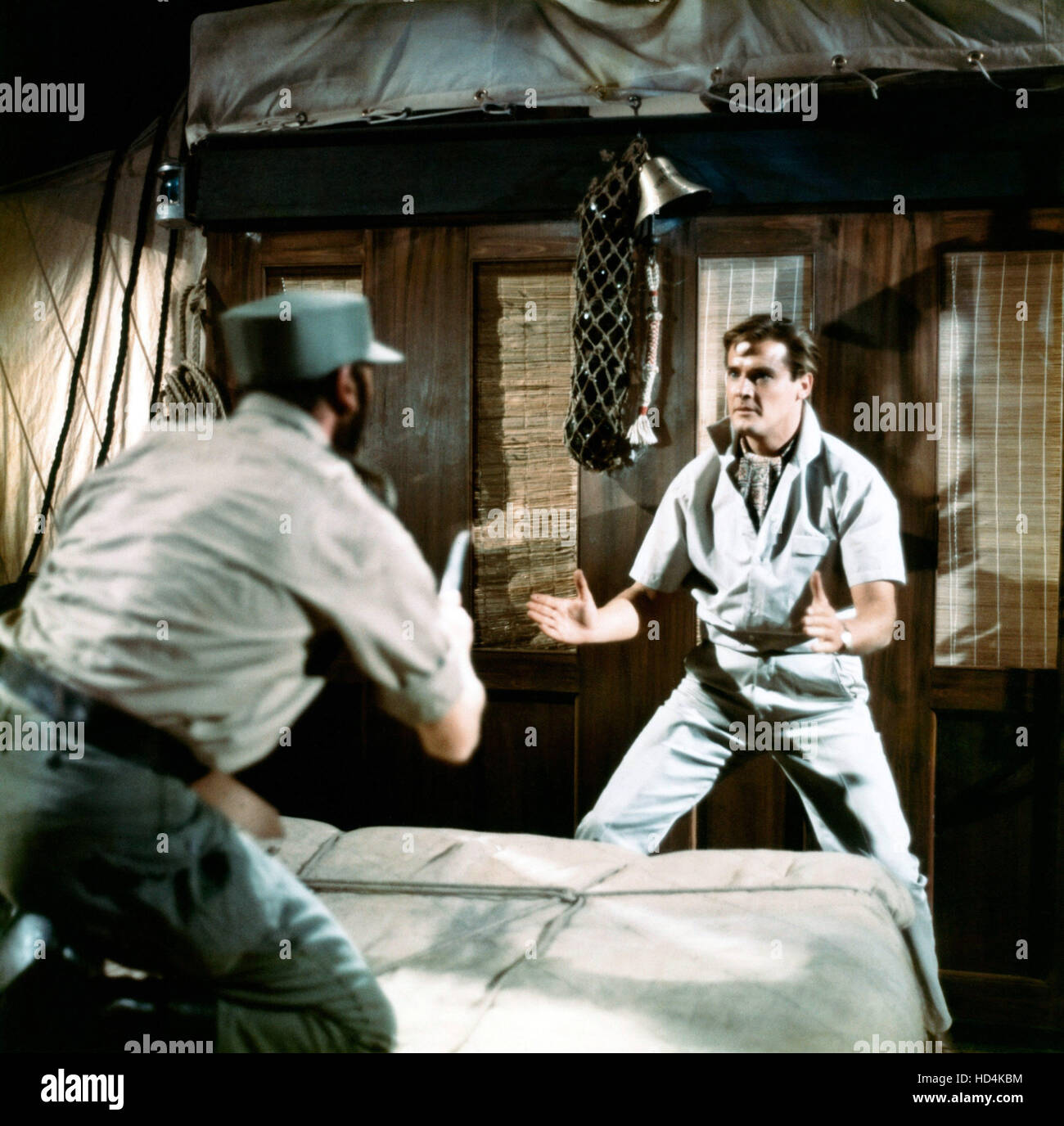THE SAINT, Roger Moore (right), 1962-69 Stock Photo - Alamy