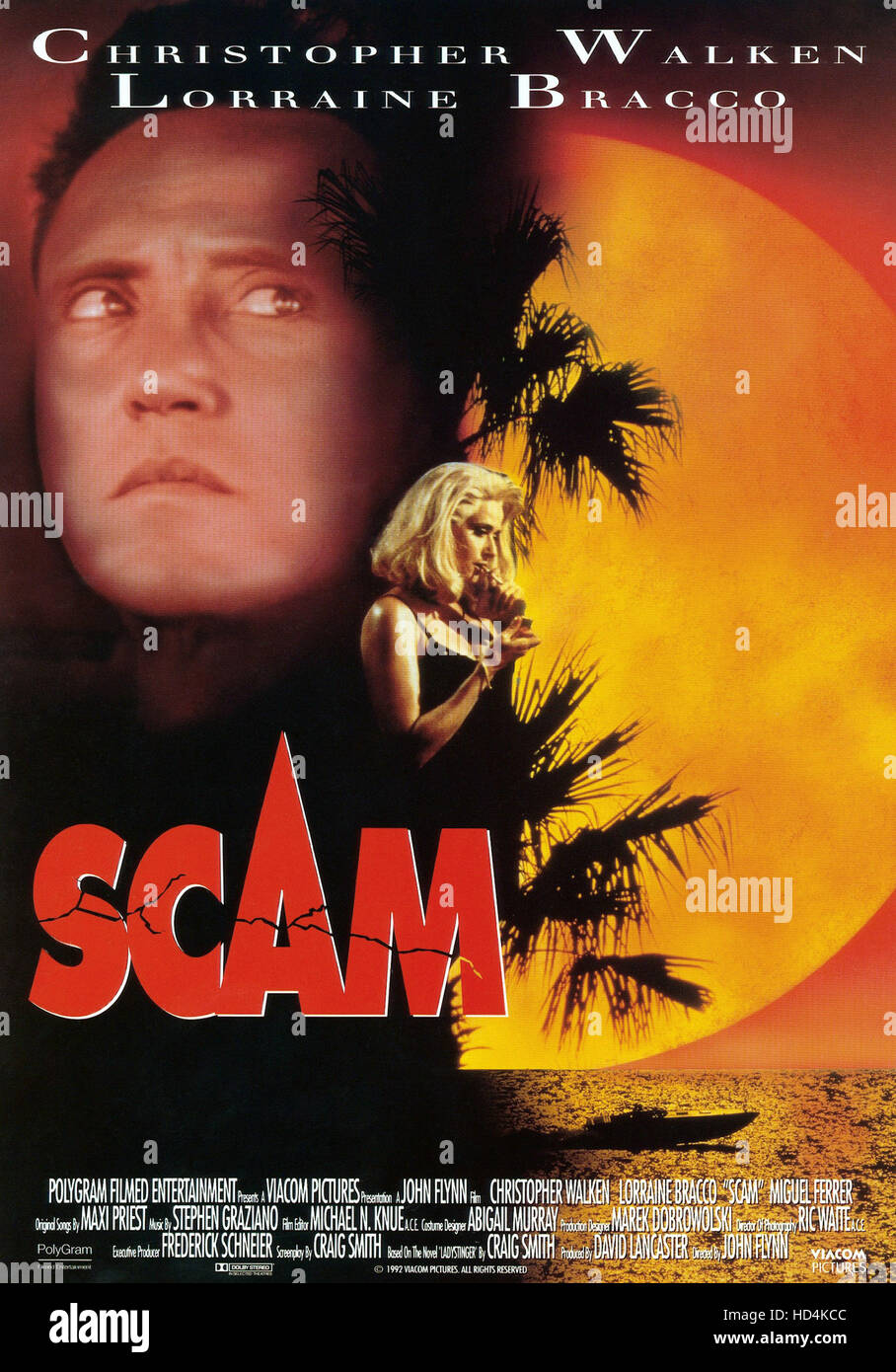 SCAM, from left: Christopher Walken, Lorraine Nracco, 1993, © Viacom ...