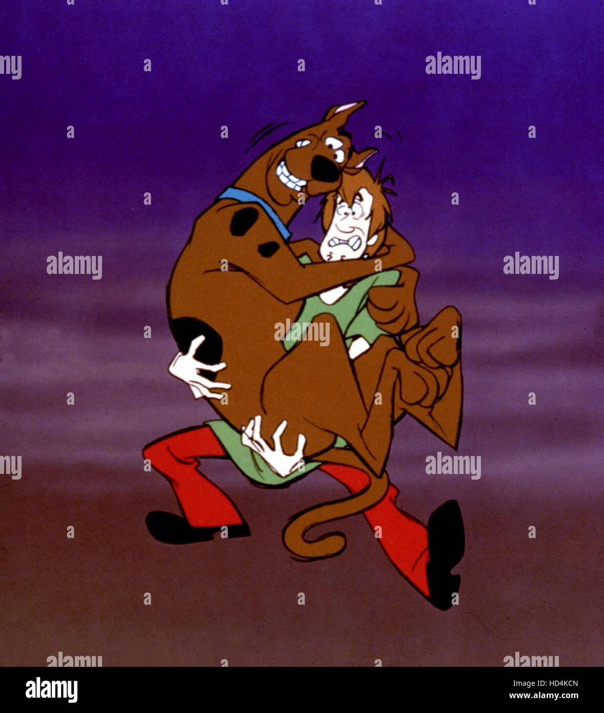 SCOOBY DOO, Shaggy holding Scooby, 1969-1985 Stock Photo - Alamy