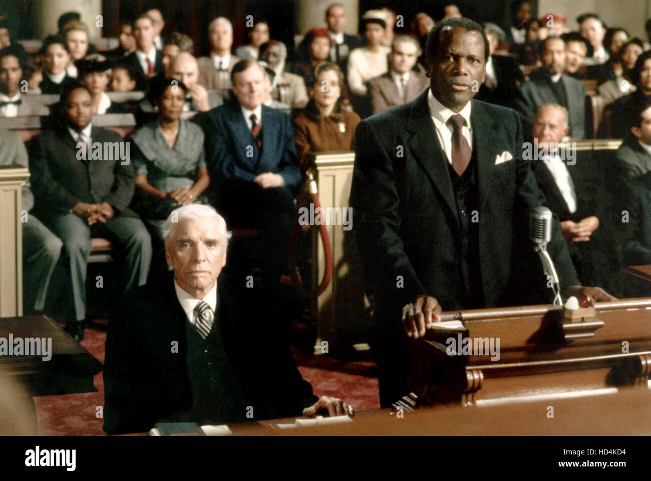 SEPARATE BUT EQUAL, Burt Lancaster, Sidney Poitier, 1991, © Republic ...