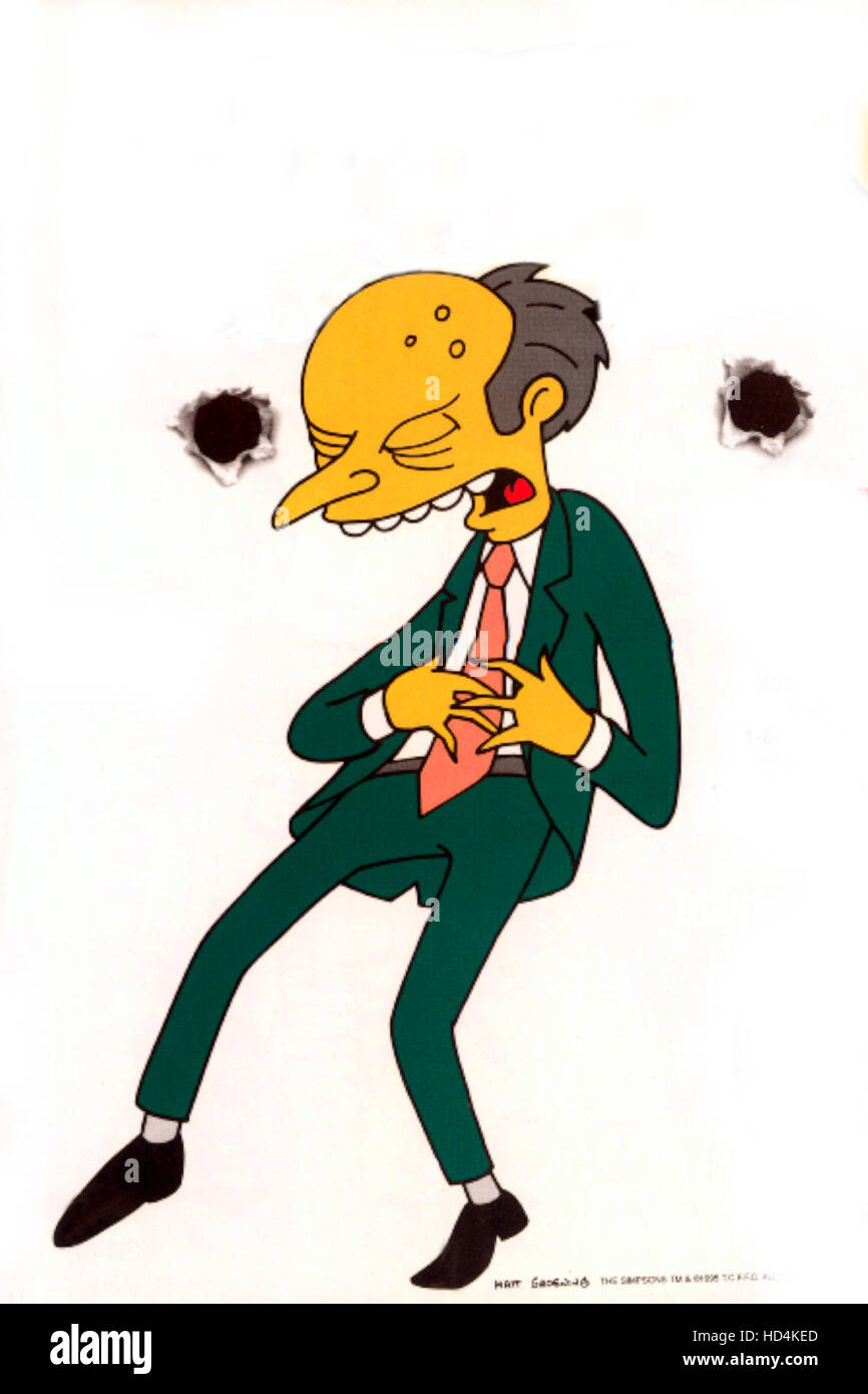 SIMPSONS, THE, Montgomery Burns, ""Who Shot Mr.Burns? (Pt.1)"" 5/21/95 ...