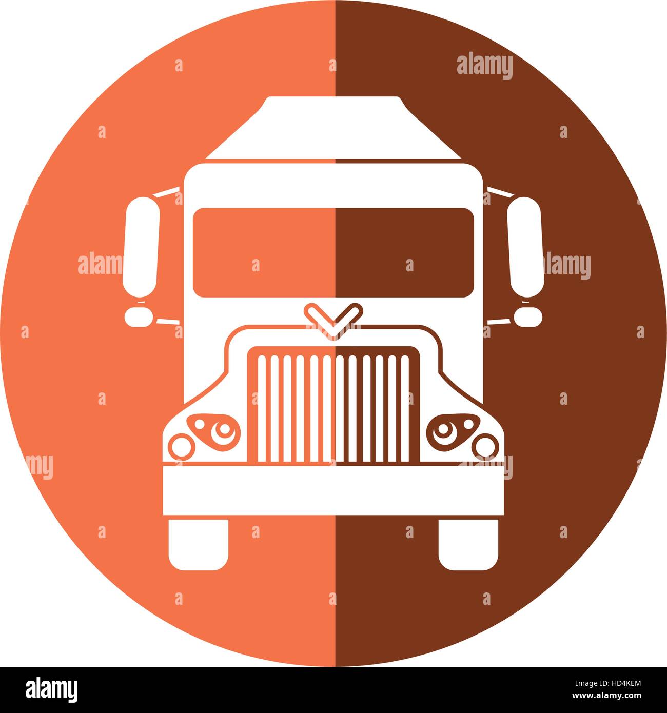truck delivery shipping cargo shadow Stock Vector Image & Art - Alamy